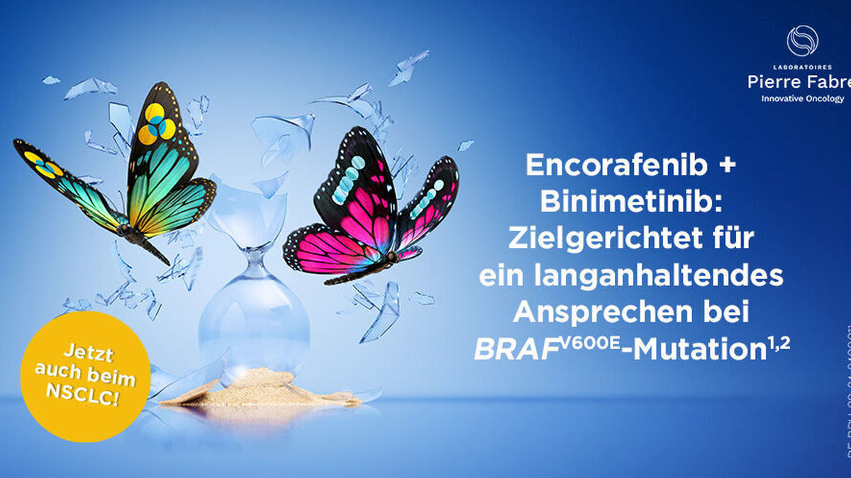 Encorafenib + Binimetinib beim BRAF-V600E-mutierten NSCLC